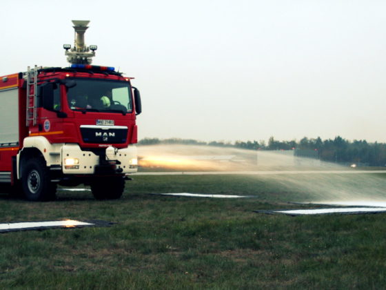 Helipad FATO markings for Warsaw Modlin Airport - S4GA