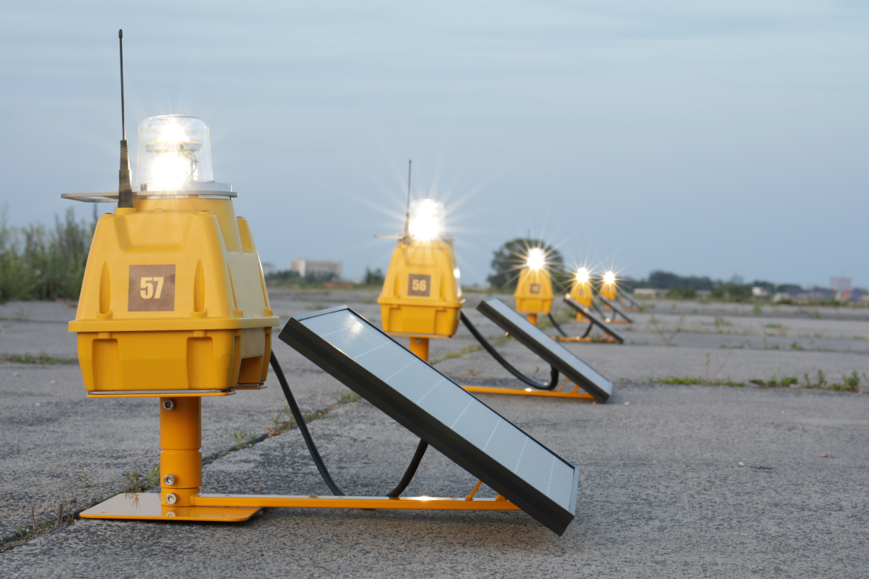 5-Level Protection Against System Failure - S4GA Solar Runway Lighting
