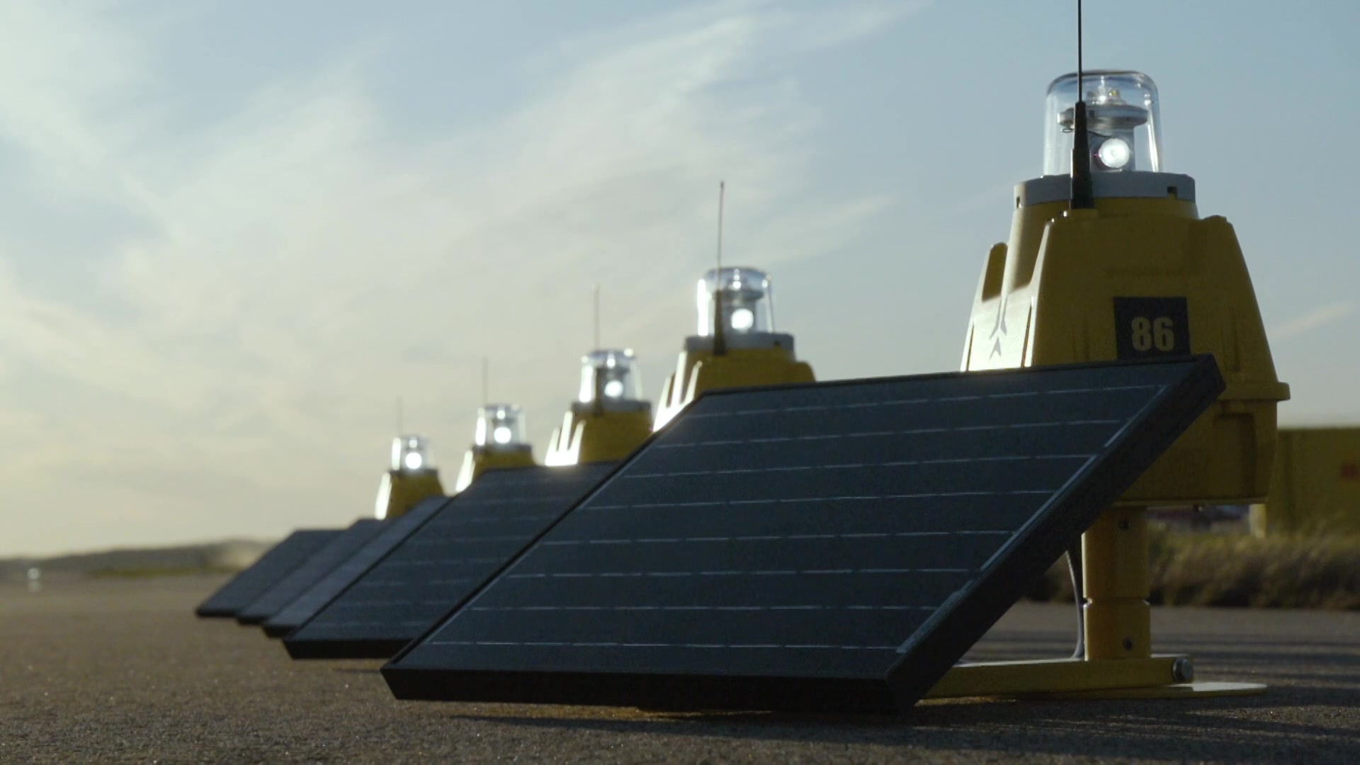 Solar Runway Lighting for Private Airfield in Poland - S4GA