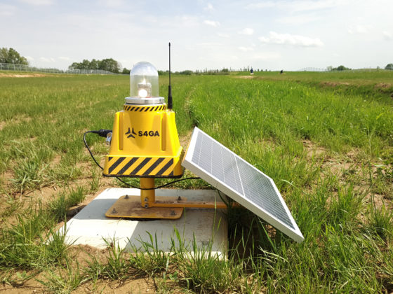Solar Runway Lighting for Private Airfield in Poland - S4GA