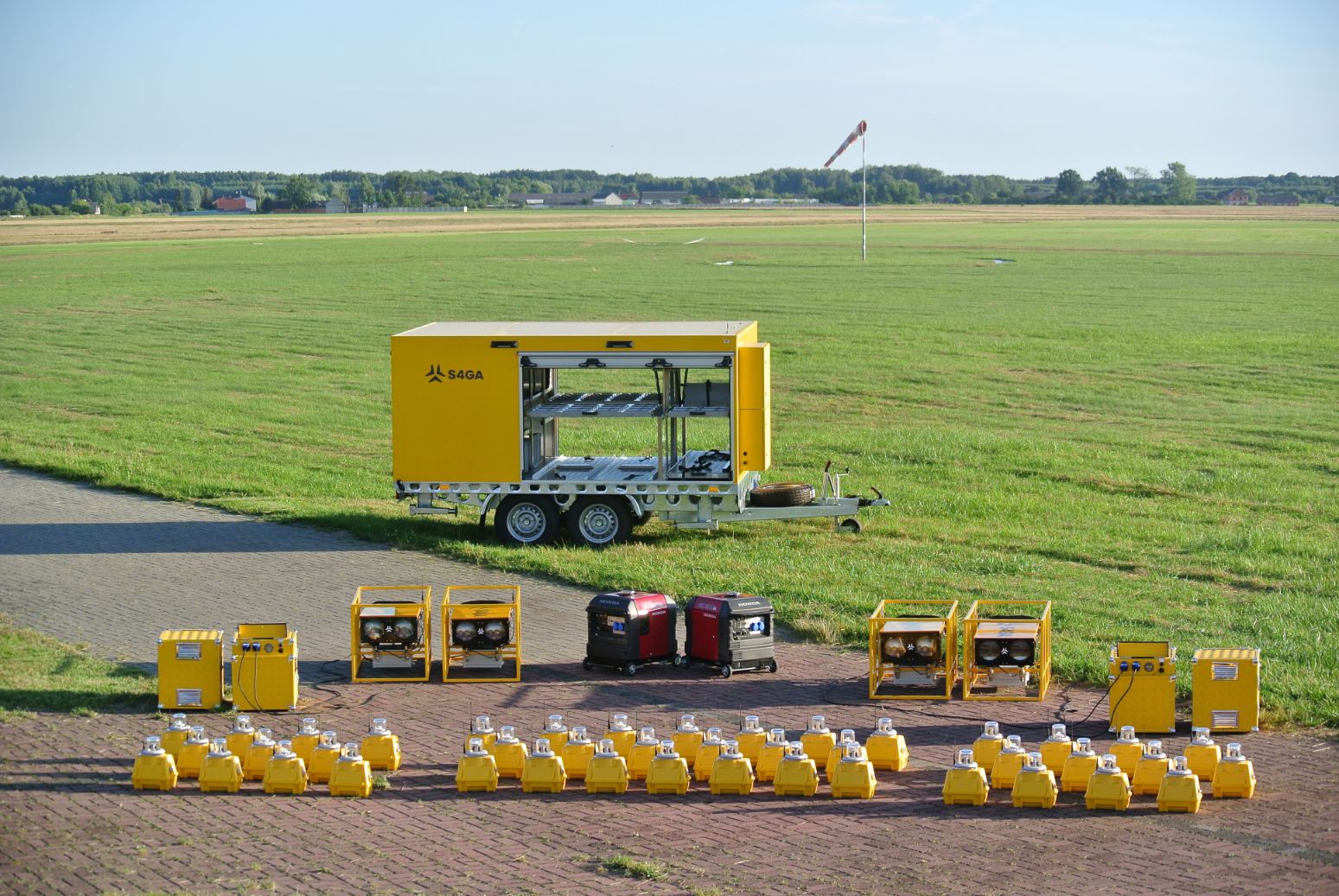 Emergency Runway Lighting for Civil Airport in Thailand - S4GA