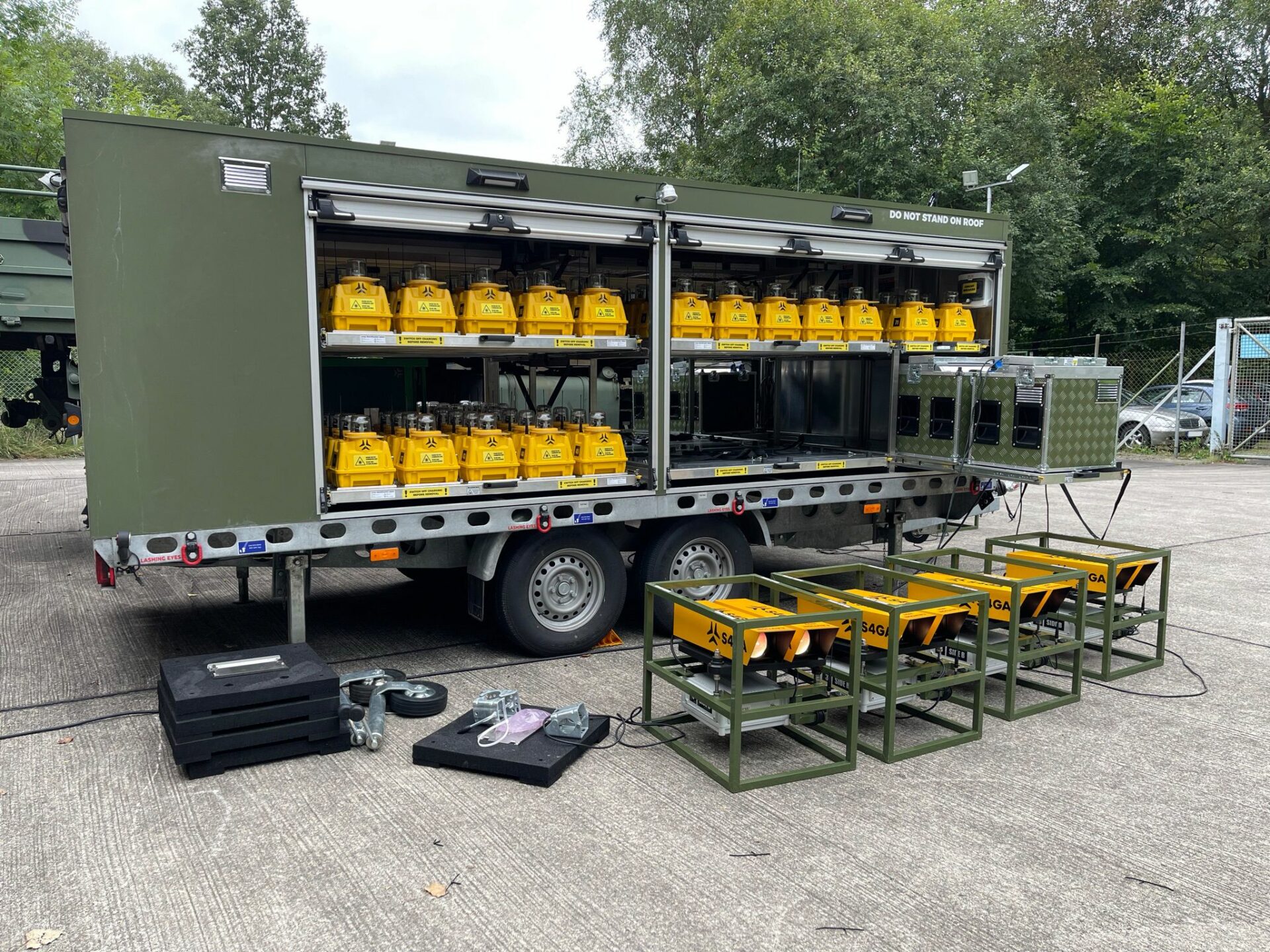Revolutionizing Military Airfield Lighting with the S4GA Portable Trailer