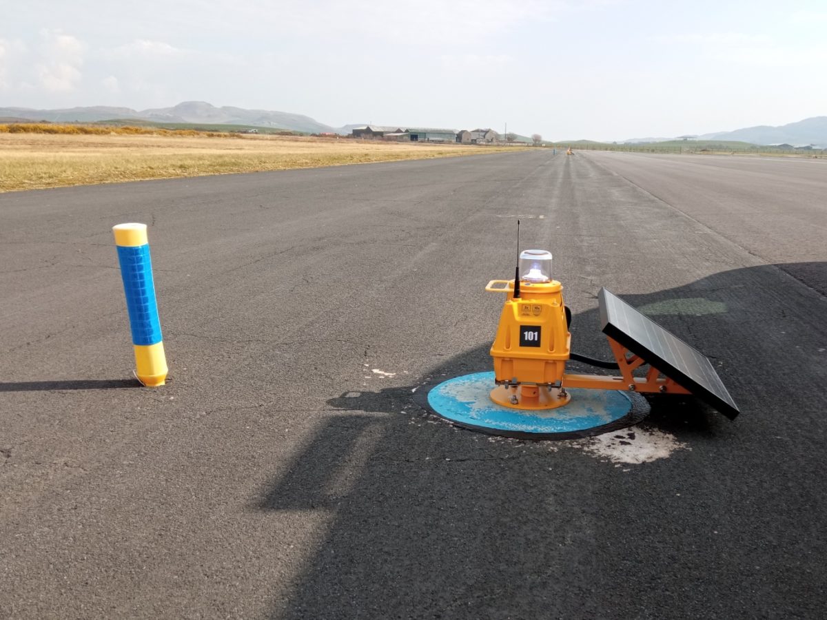 Taxiway Retroreflective Marker - World's Safest Runway Lighting - S4GA