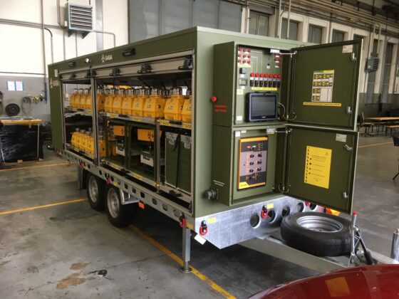Military Airfield Lighting Trailer - For Deployed Operations - S4GA