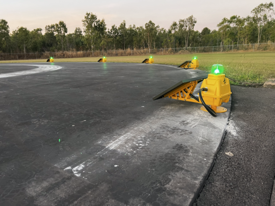 Darwin Hospital Enhances Helipad Safety with S4GA Solar Lights - S4GA
