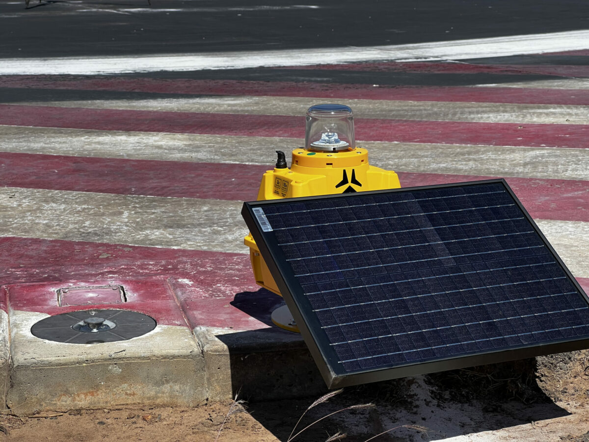 SP-401S Solar Helipad FATO Light - Helipad Lighting - S4GA