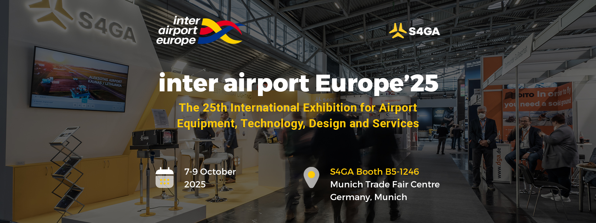 Inter Airport Europe 2025 - Watch the Innovation Unfold - S4GA